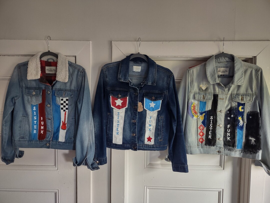 One of a Kind Designs for Your Denim Jacket - Etsy
