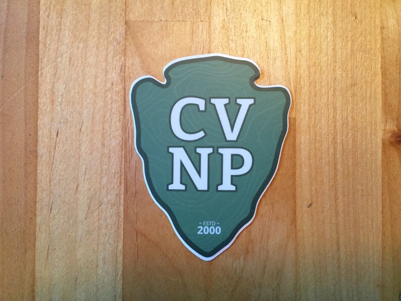 Cuyahoga Valley National Park CVNP 3 Arrowhead Sticker - Etsy