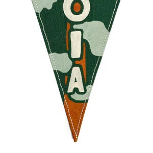 Sequoia National Park Vintage-inspired Canvas Pennant - Etsy