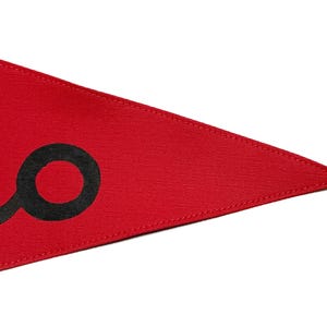 Ohio Script Vintage-inspired Canvas Pennant Flag - Etsy