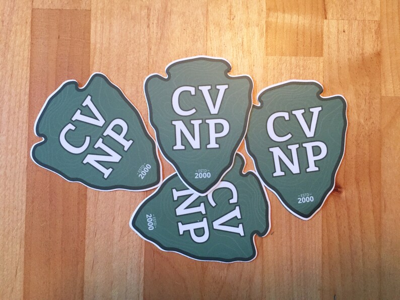 Cuyahoga Valley National Park CVNP 3 Arrowhead Sticker - Etsy