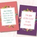 Printable Scripture Cards, Bible Verse Cards, Christian Encouragement ...