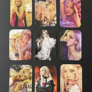 Kpop Rosé Blackpink Photocards R Era A - Etsy