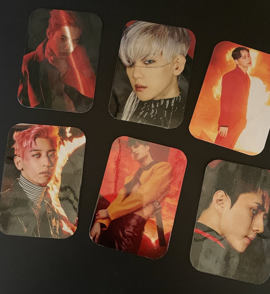 Kpop Exo Photocards (obsession Era A) - Etsy