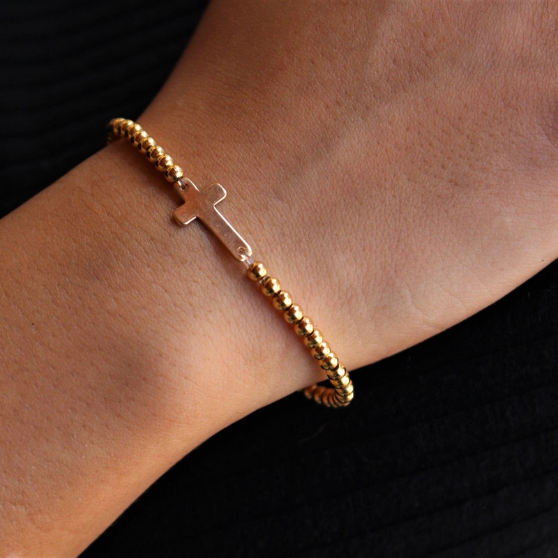 Cross Bracelet - Etsy