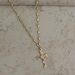 Delicate Cross Necklace, Layered Cross Necklace, Dainty Cross Necklace ...