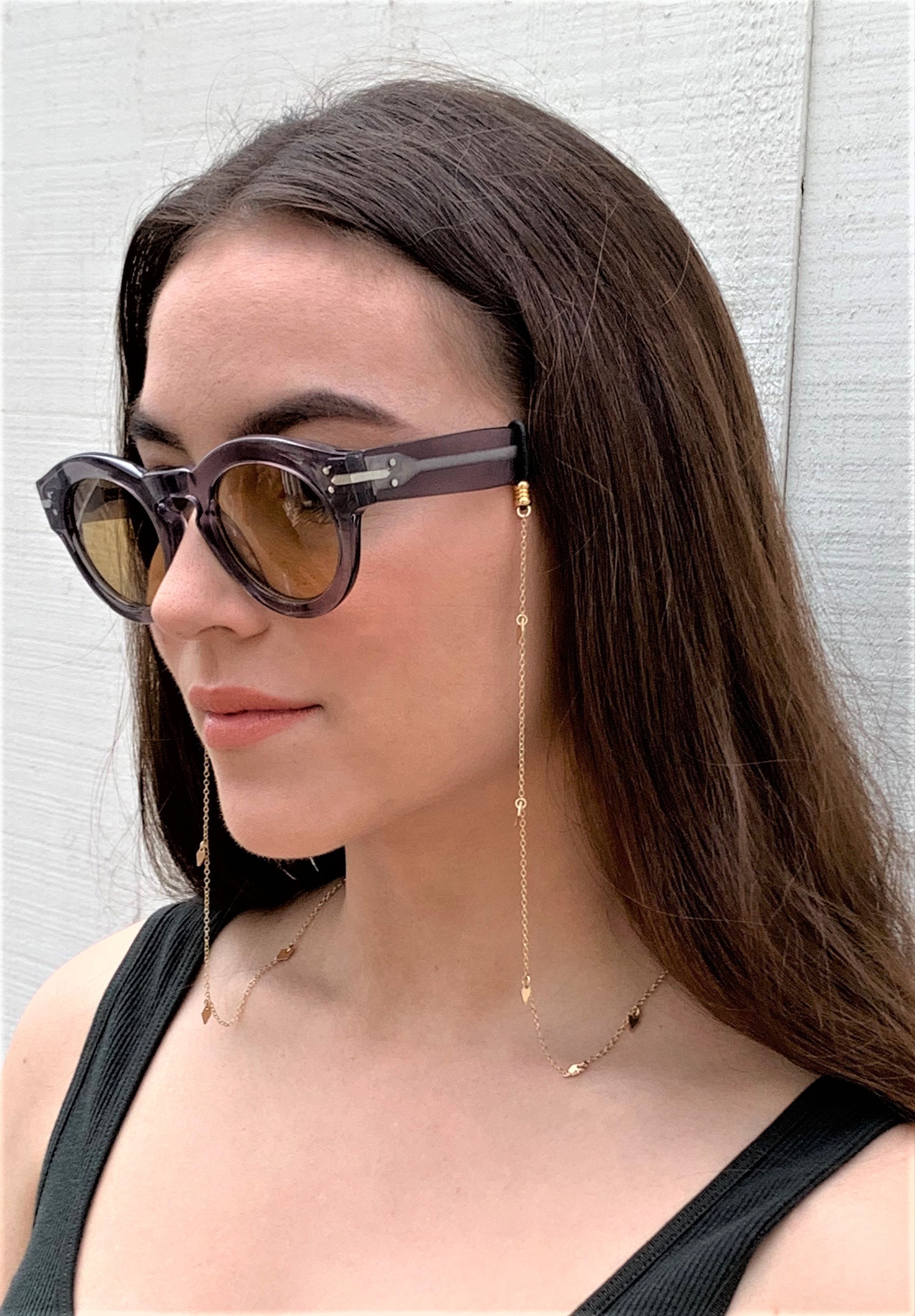 Dangle Charm Glasses Chain Eyewear Chain Glasses Chain | Etsy