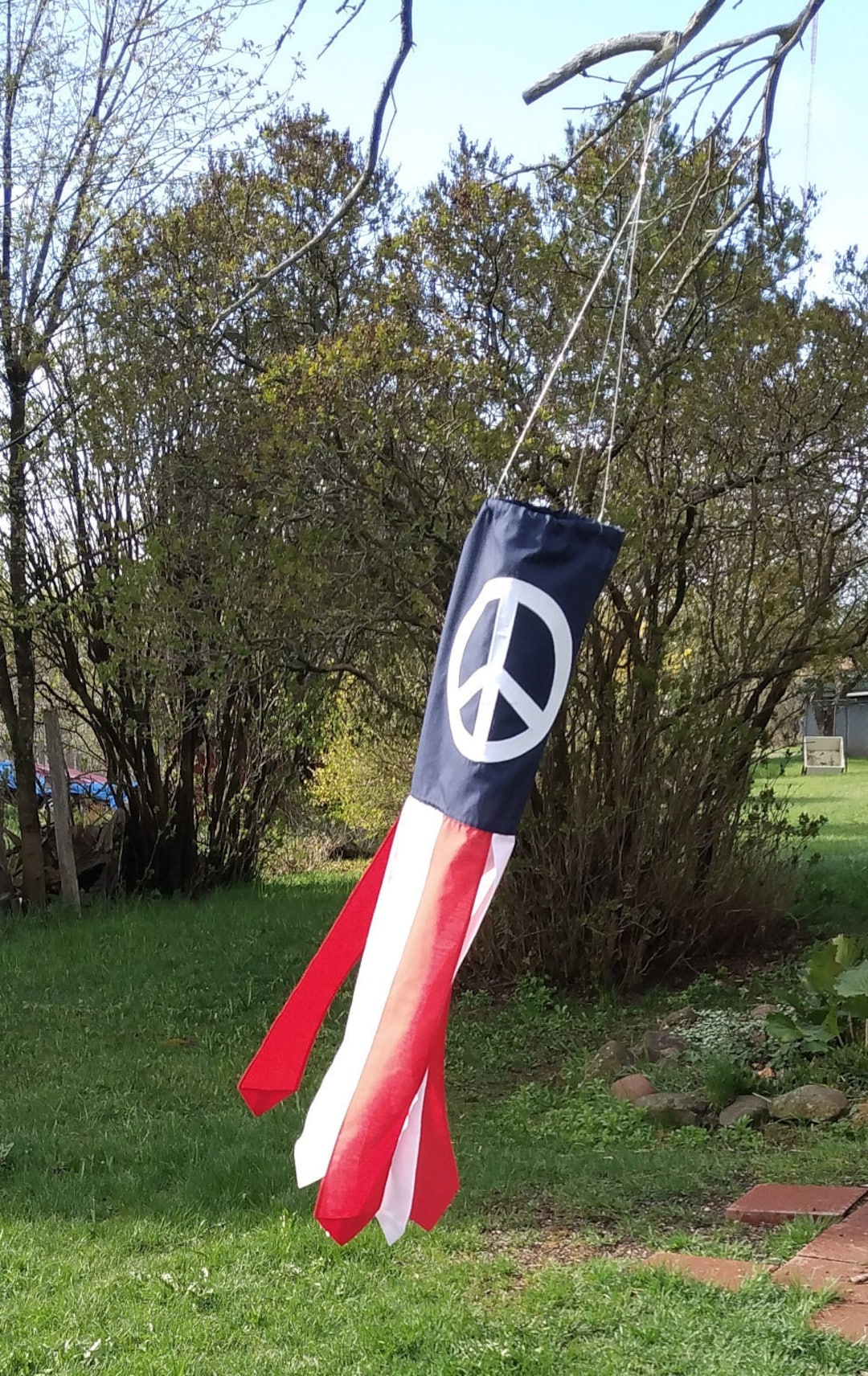 Peace Flag Windsock (small) - Etsy