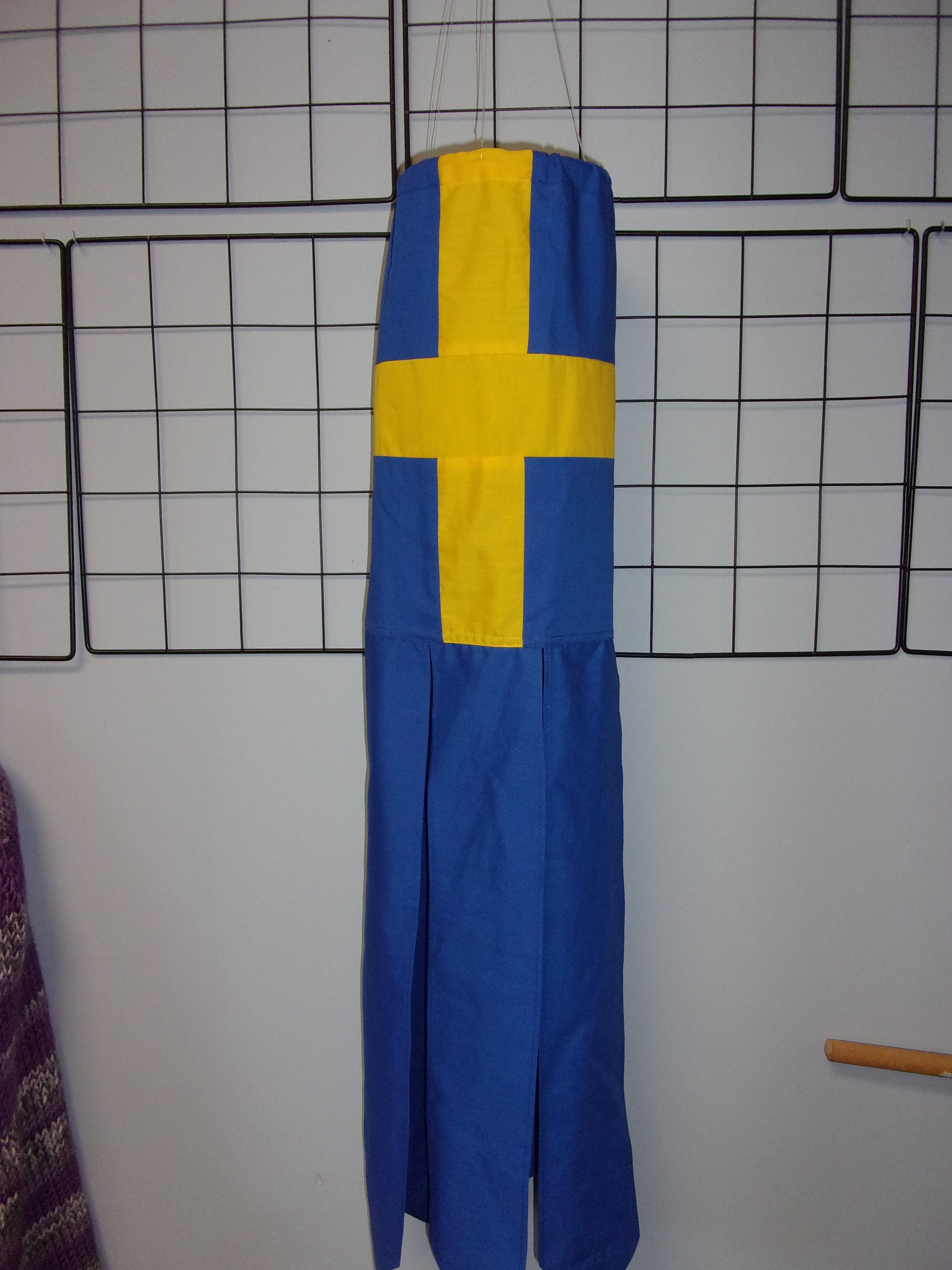 Swedish Flag Windsock (small) With Blue Tails - Etsy