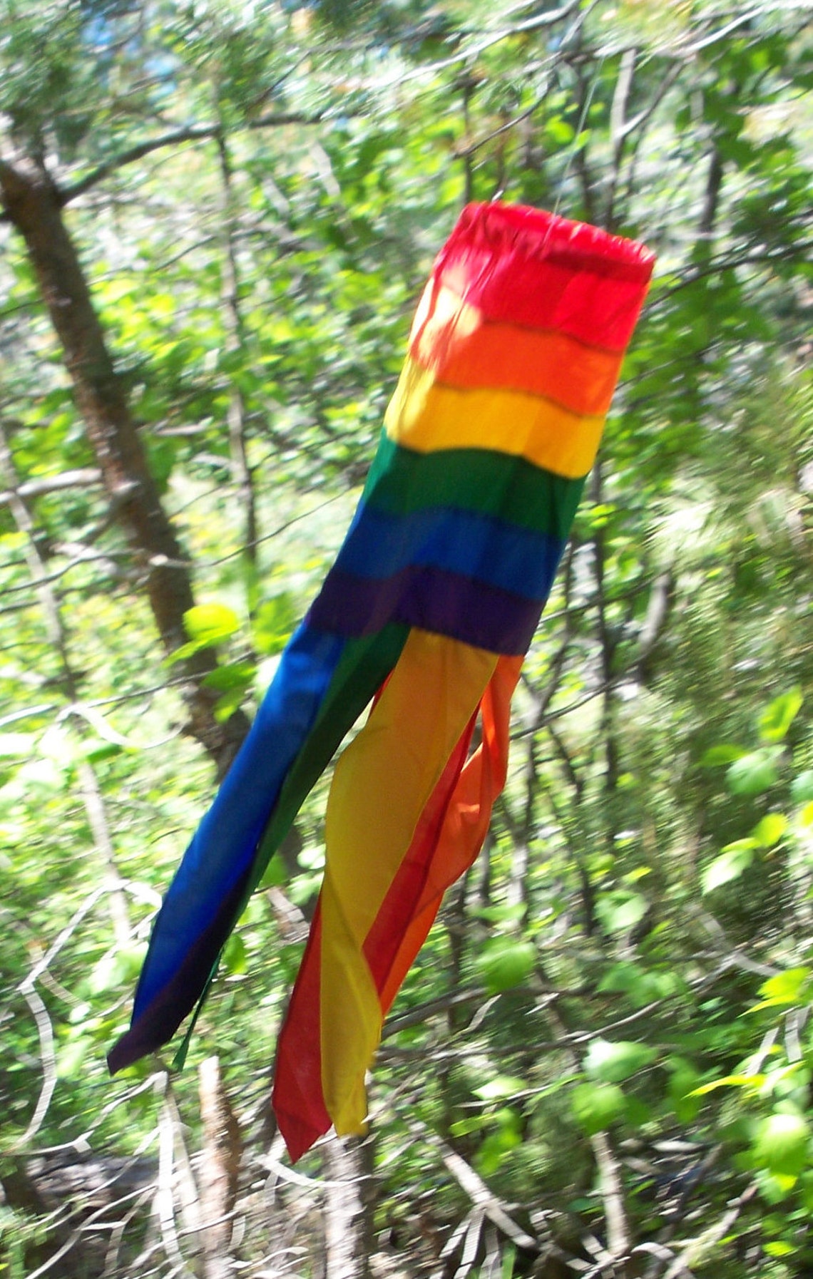 Rainbow Windsock (small) - Etsy