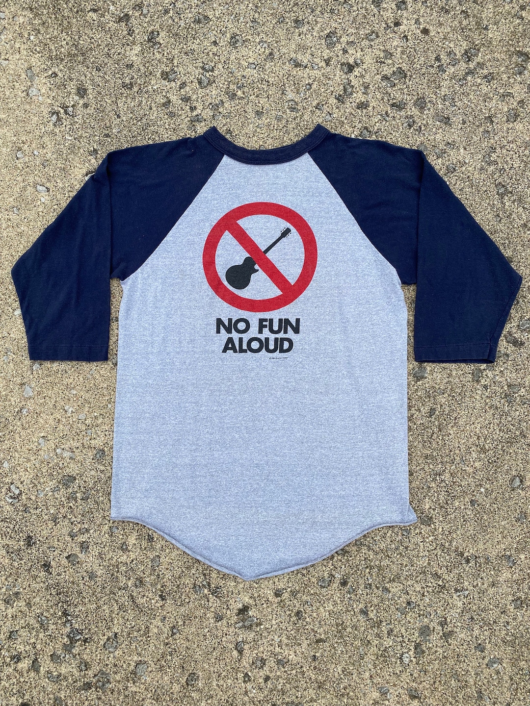 Vintage Original 1982 Glenn Frey No Fun Aloud Tour Baseball T-shirt ...