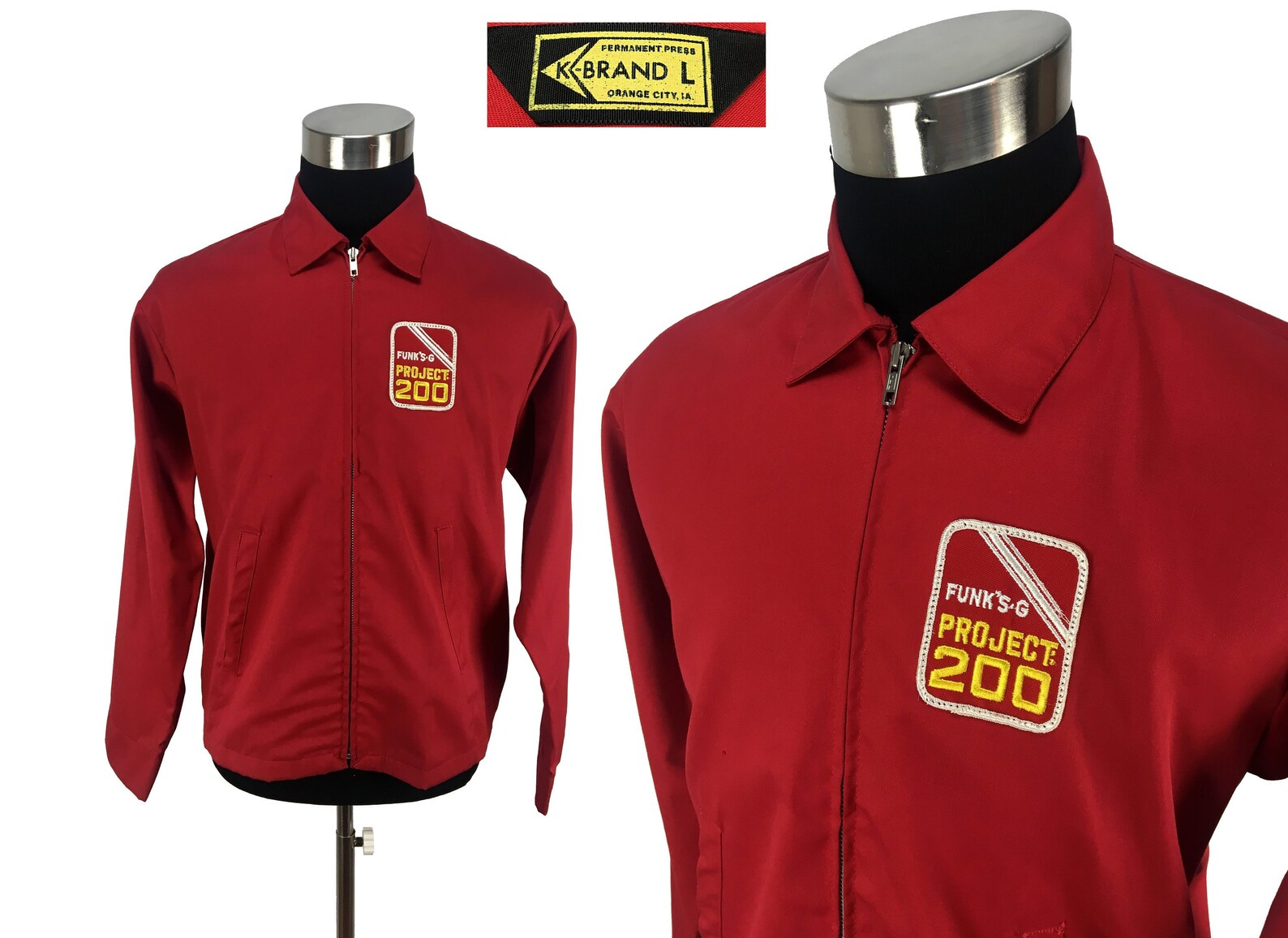 Vintage 70s Funk's G Hybrid Project 200 Seed Jacket LARGE | Etsy