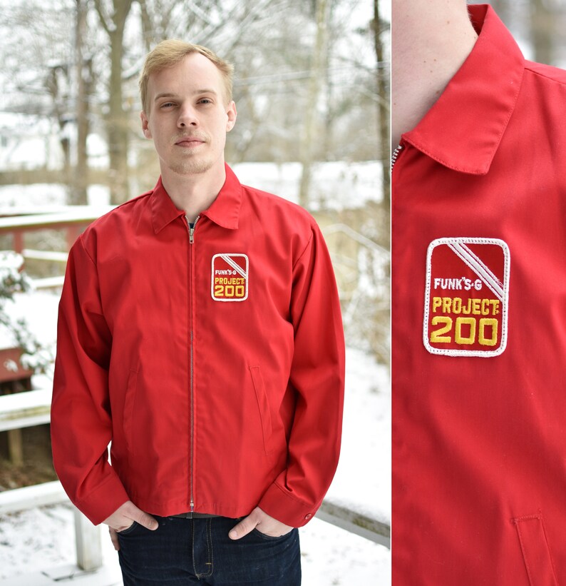 Vintage 70s Funk's G Hybrid Project 200 Seed Jacket LARGE | Etsy