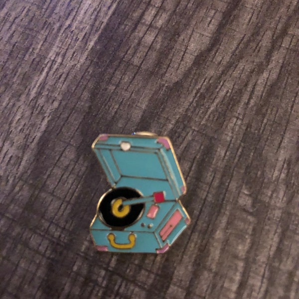 Record Player Pin - Etsy
