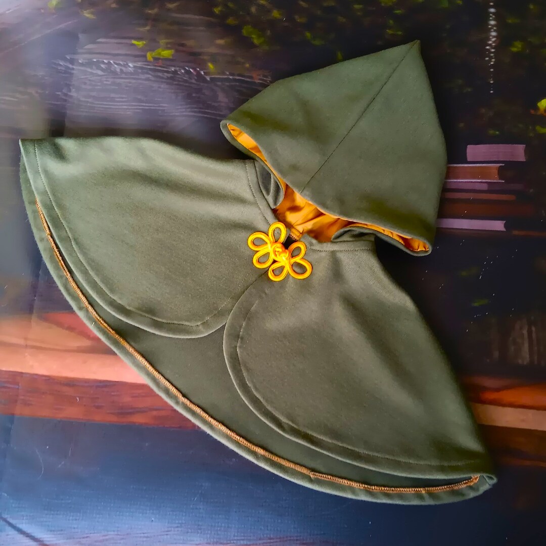 Hobbit Capelet, Medieval Renaissance Kids Costume Made to Order: Sizes ...