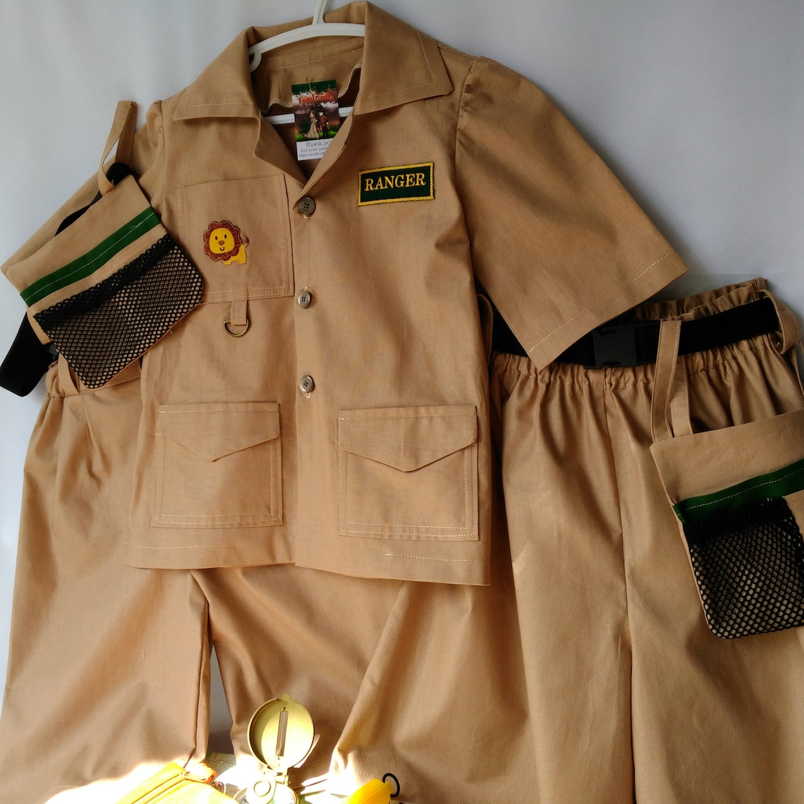 Girl Wildlife Ranger Safari Outfit: Custom Order Only Size | Etsy