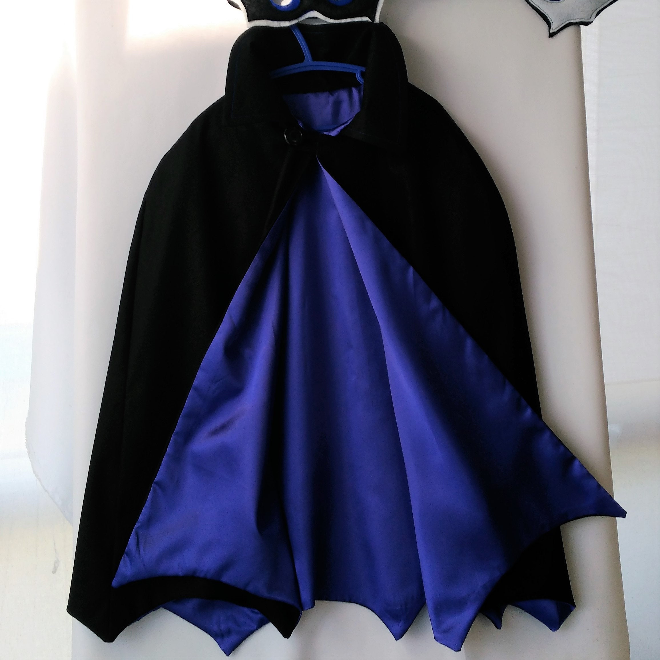 Vampire Cape With Bat Mask Kids Bat Cape Count Dracula - Etsy Australia