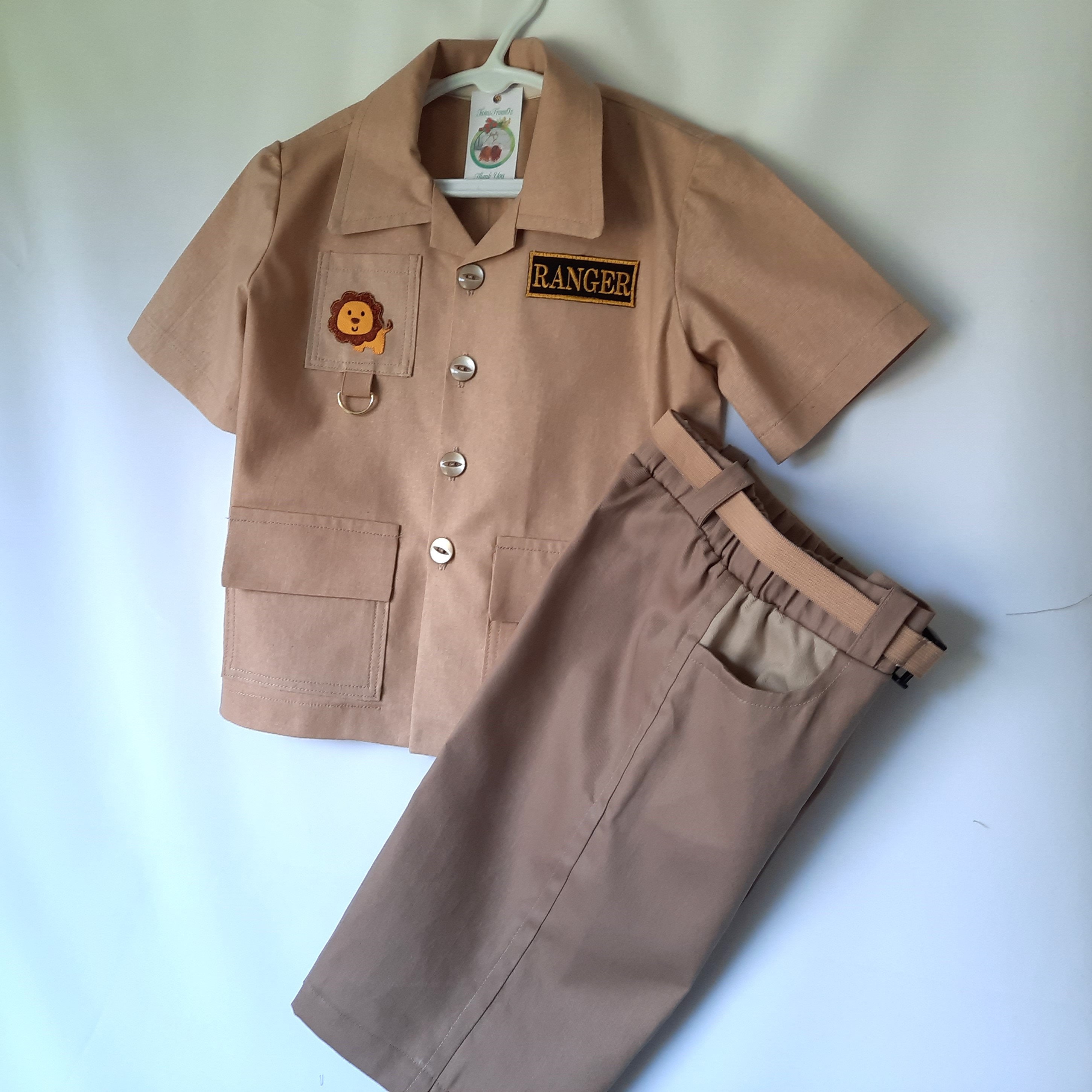 Child Ranger Safari Outfit Jungle Safari Uniform Kids - Etsy Australia