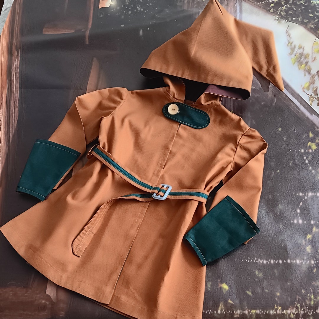 Childs Elven Robe, Robin Hood Costume, Kids Hobbit Robe: Size 3-4, Robe ...