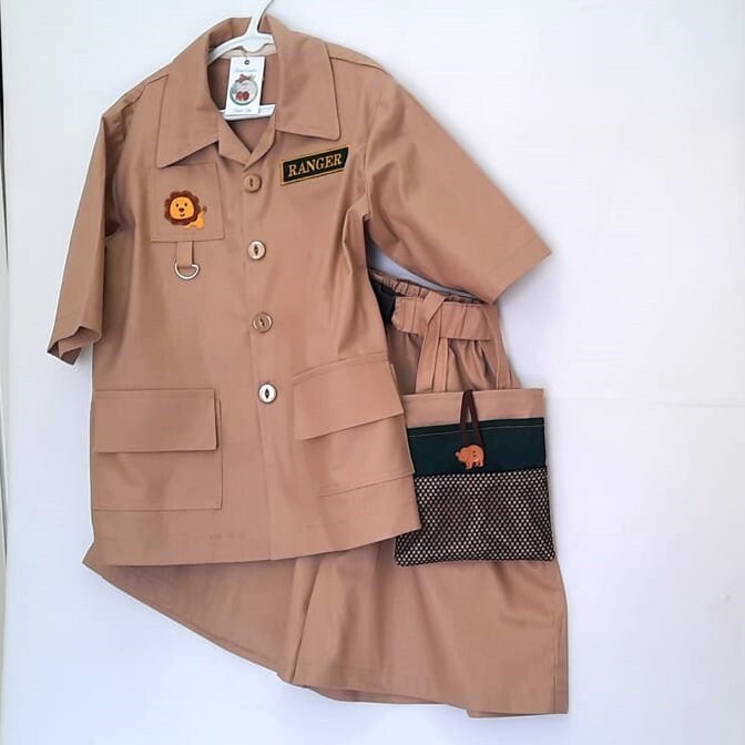 Girl Wildlife Ranger Safari Outfit Jungle Girl Set: Custom | Etsy Australia