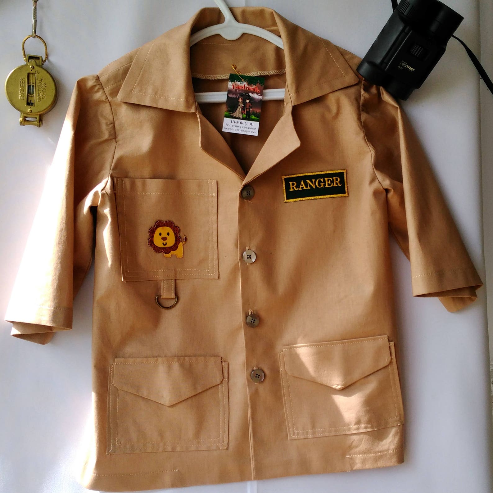 Girl Wildlife Ranger Safari Outfit: Custom Order Only Size | Etsy