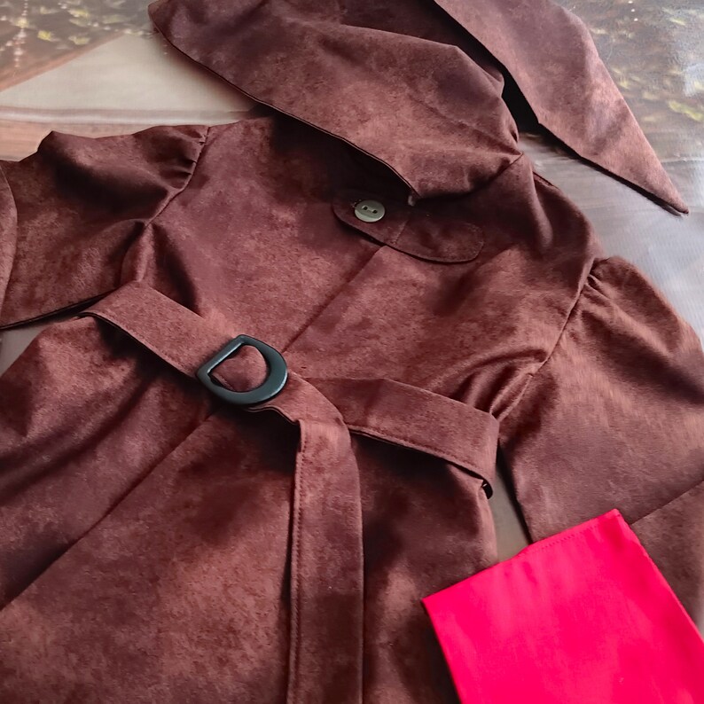 Robin Hood Outfit, Dwarf Robe, Hobbit Cape, Medieval Boy Set: Size 3-4 ...
