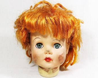 Rubber Doll Head | Etsy
