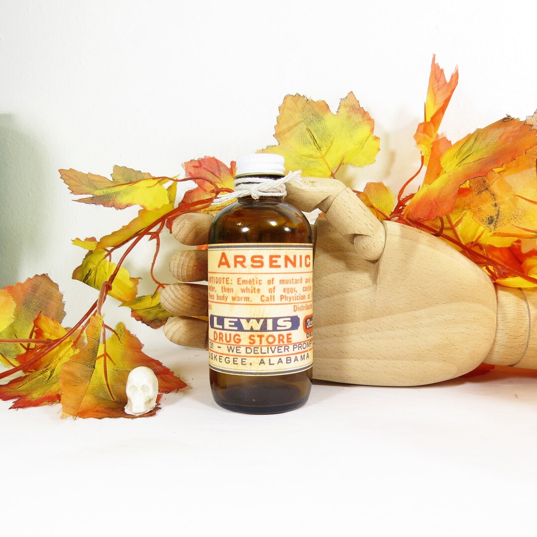 Replica Arsenic Poison Bottle REPLICA/REPRODUCTION EMPTY - Etsy