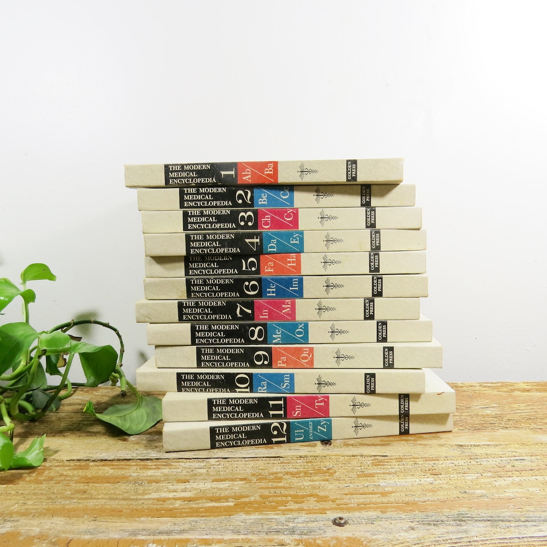 The Modern Medical Encyclopedia Complete 12 Volume Set 1965 - Etsy