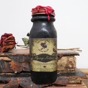 Witches Bottle Flying Potion 5.75" - Etsy