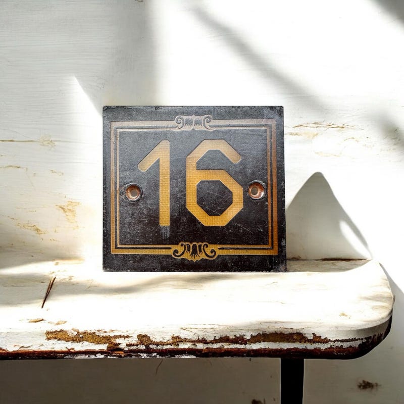 Hotel Room Number Plates - Etsy
