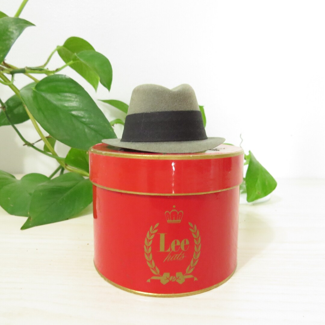 Lee Hats Salesman Sample Miniature Fedora Hat With Original Box - Etsy