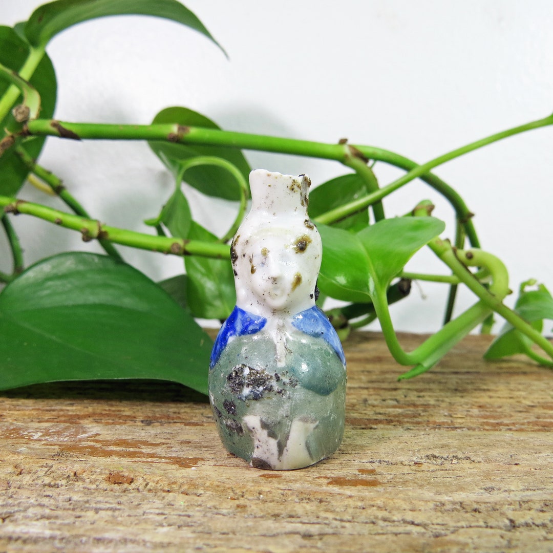 Antique Figural Bottle Miniature Excavated Bottle With Face 1.75 - Etsy