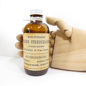 Replica Cocaine Apothecary Bottle REPRODUCTION/REPLICA Label - Etsy