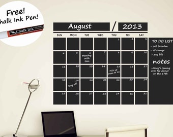 Vinyl calendar | Etsy