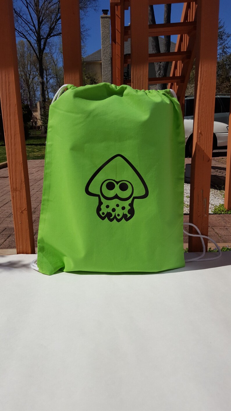 Splatoon Draw String Bag | Etsy