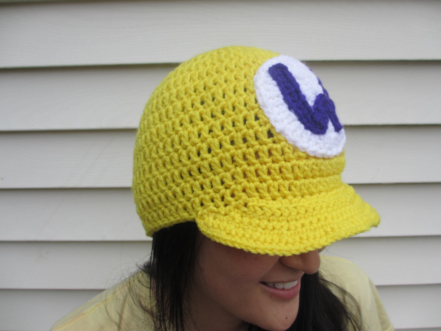 Crocheted Wario Hat - Etsy
