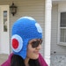 Crocheted Megaman Hat - Etsy
