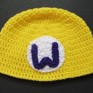 Crocheted Wario Hat - Etsy
