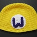 Crocheted Wario Hat - Etsy