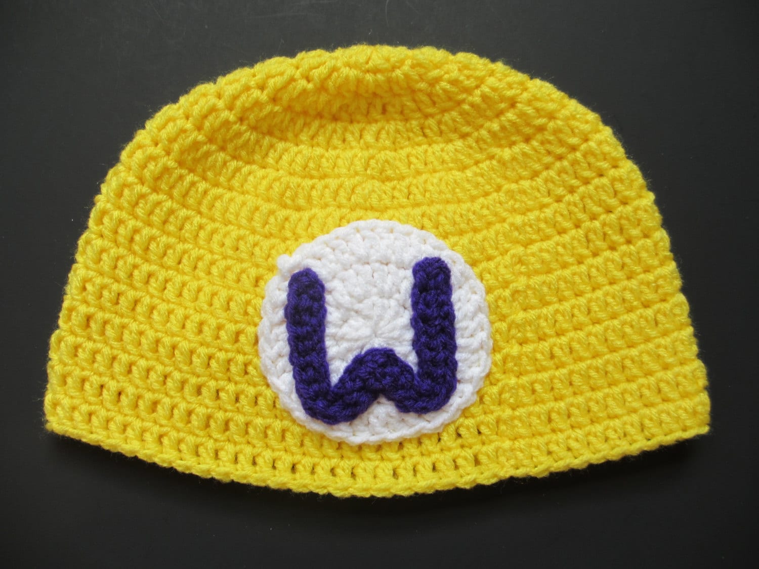 Crocheted Wario Hat - Etsy