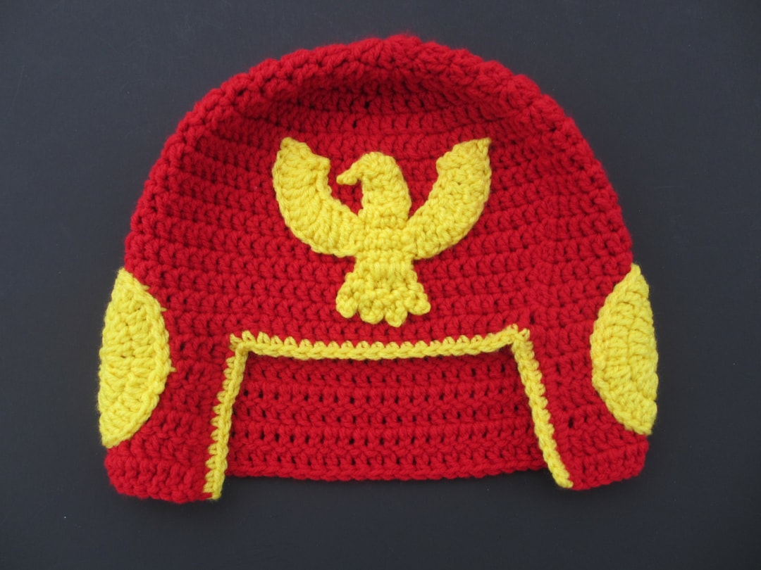 Crocheted Captain Falcon Hat - Etsy