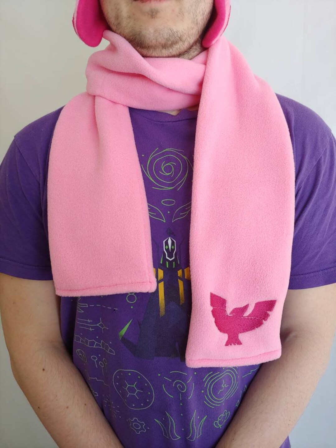 Fleece Captain Falcon Scarf - Etsy