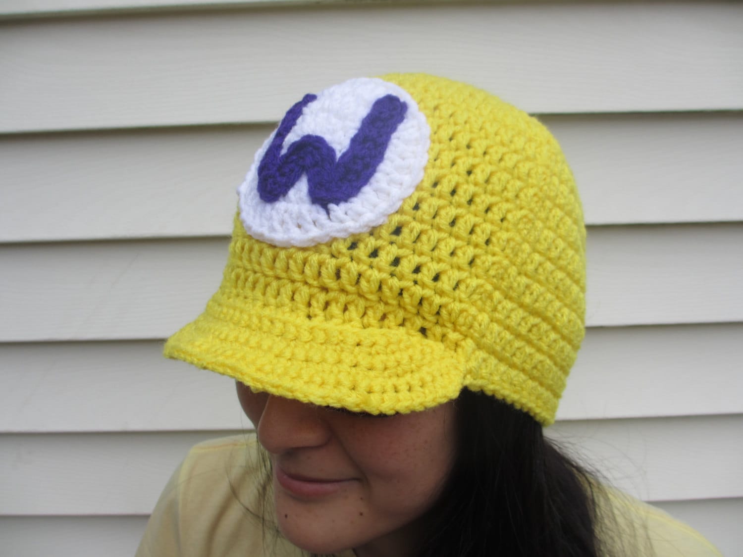 Crocheted Wario Hat | Etsy