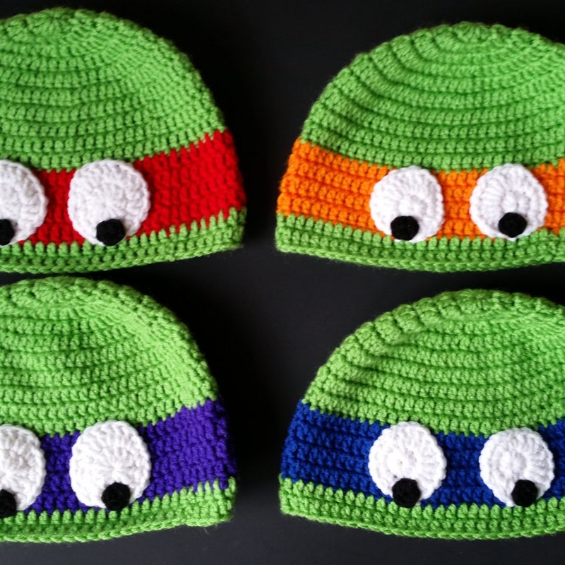 Ninja Turtle Hat - Etsy