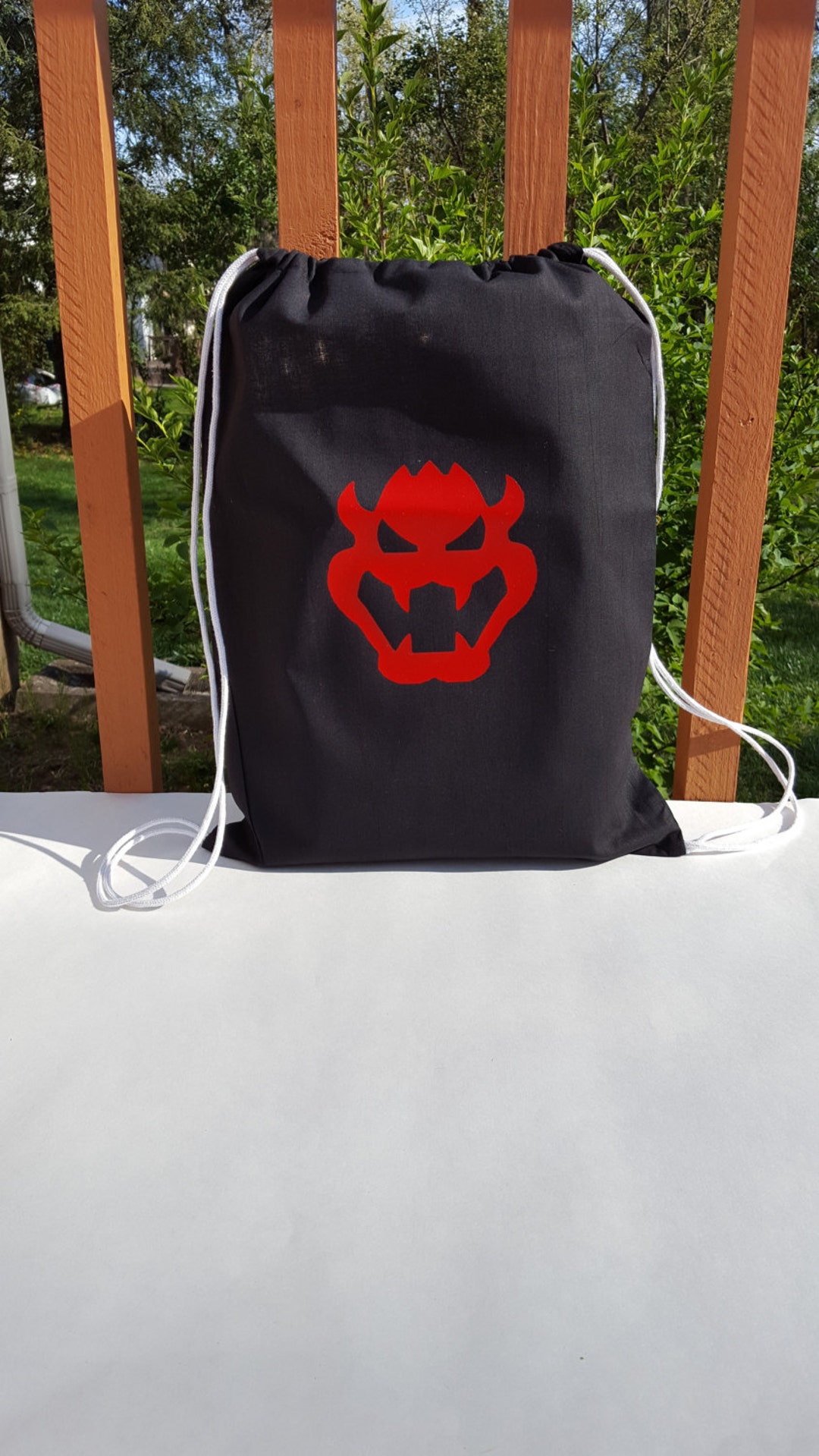 Bowser Draw String Bag - Etsy