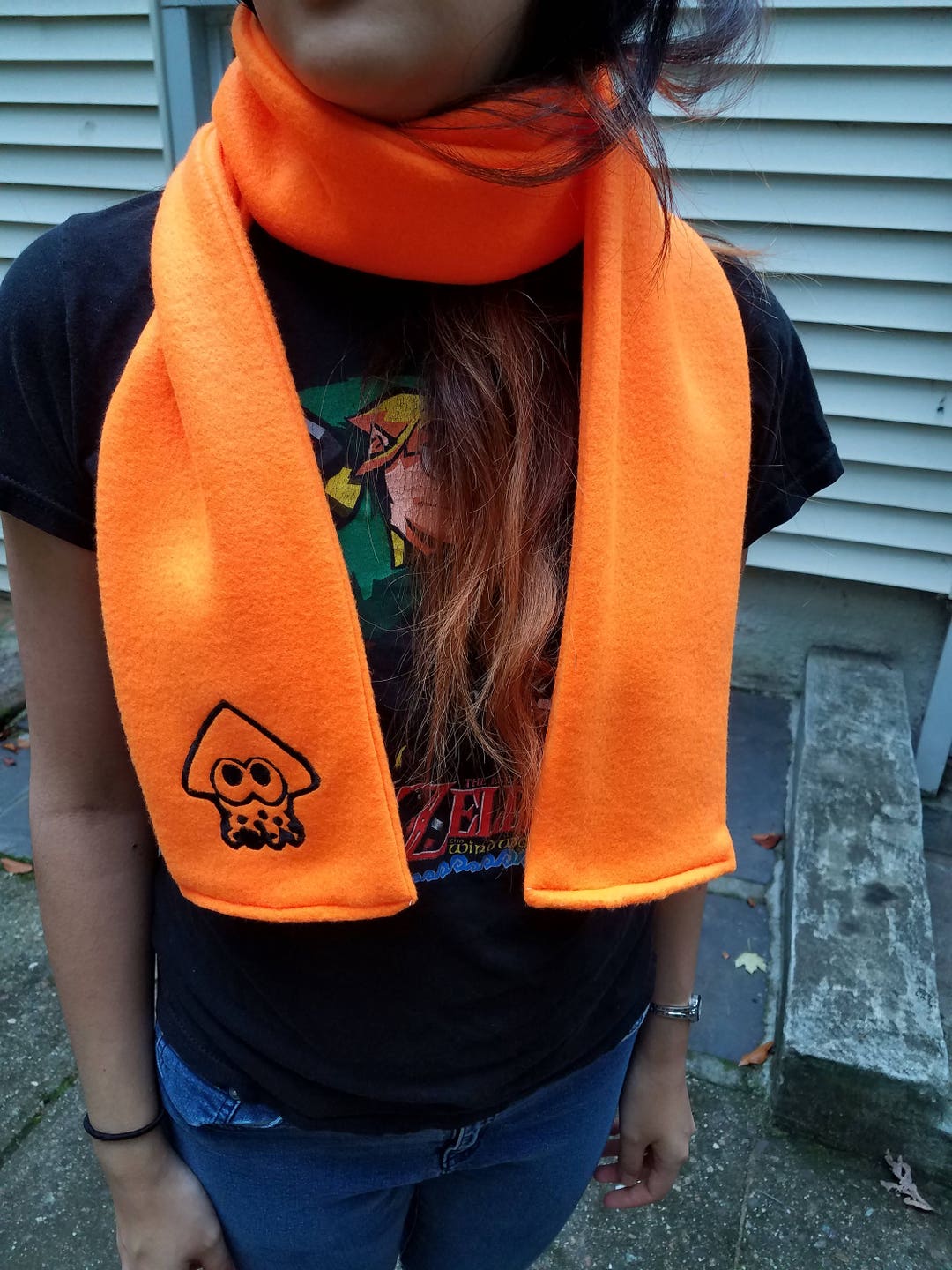 Fleece Splatoon Scarf - Etsy