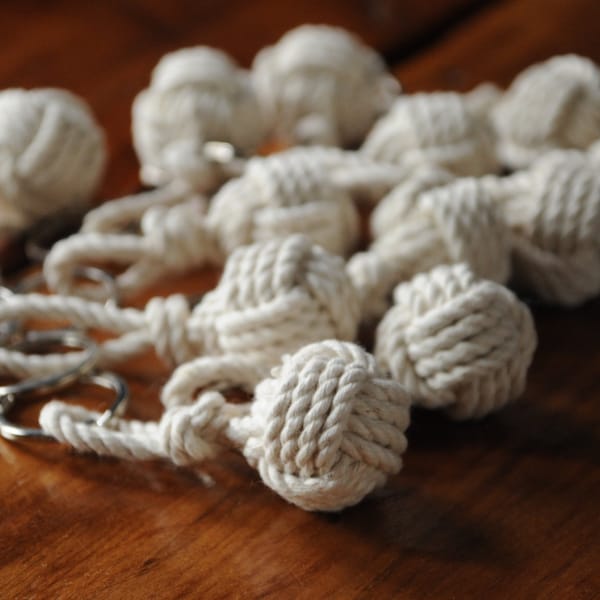 Knot Keychain - Etsy