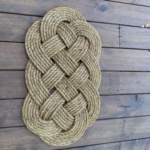 1 Rope Rug - Rope Knots - Nautical Rug - Outdoor Rug - Nautical Decor ...