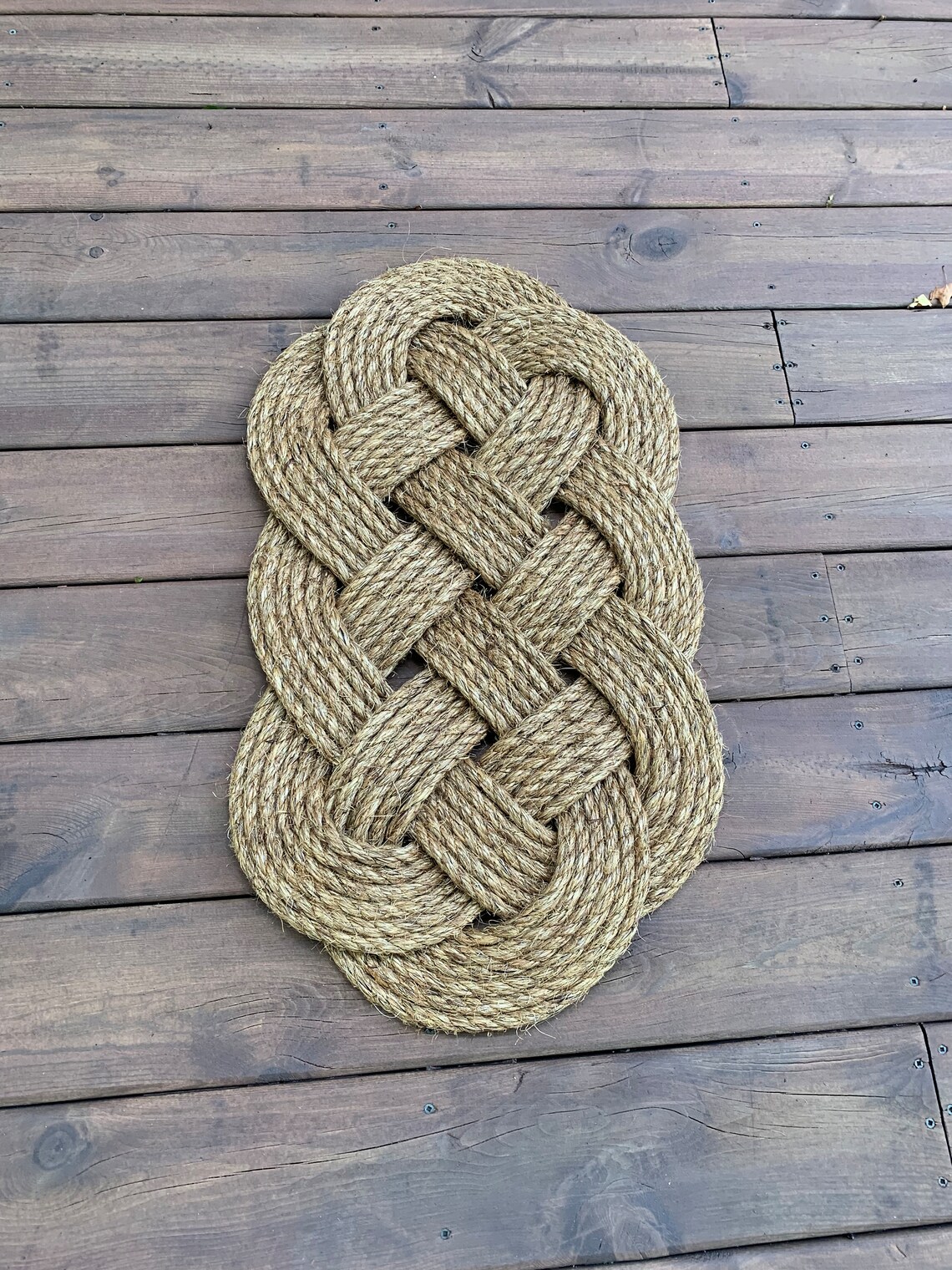 1 Rope Rug - Rope Knots - Nautical Rug - Outdoor Rug - Nautical Decor ...